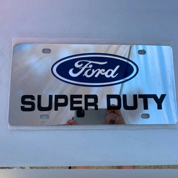 Ford | Other | Ford Super Duty Vanity Plate Like Newmade In The Usa ...